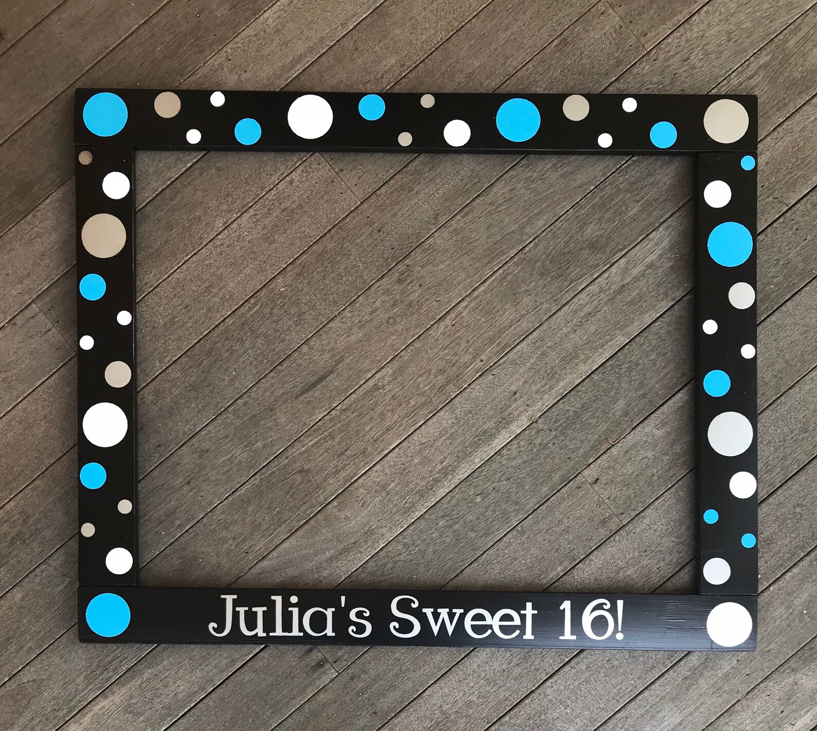 Sweet 16 Photo Booth Frame 16th Birthday Party Prop - Etsy