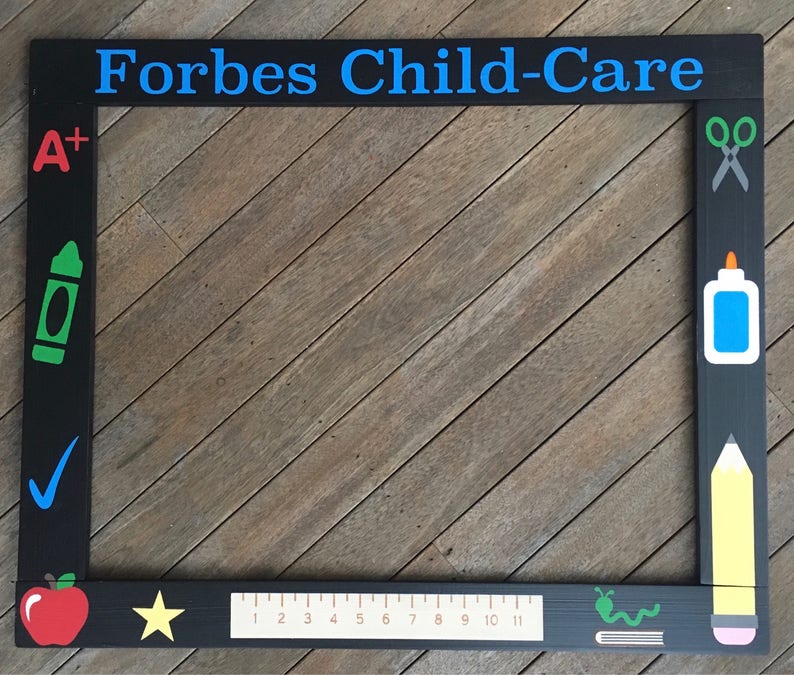 School Days Photobooth Photo Booth Frame Prop First Day of | Etsy