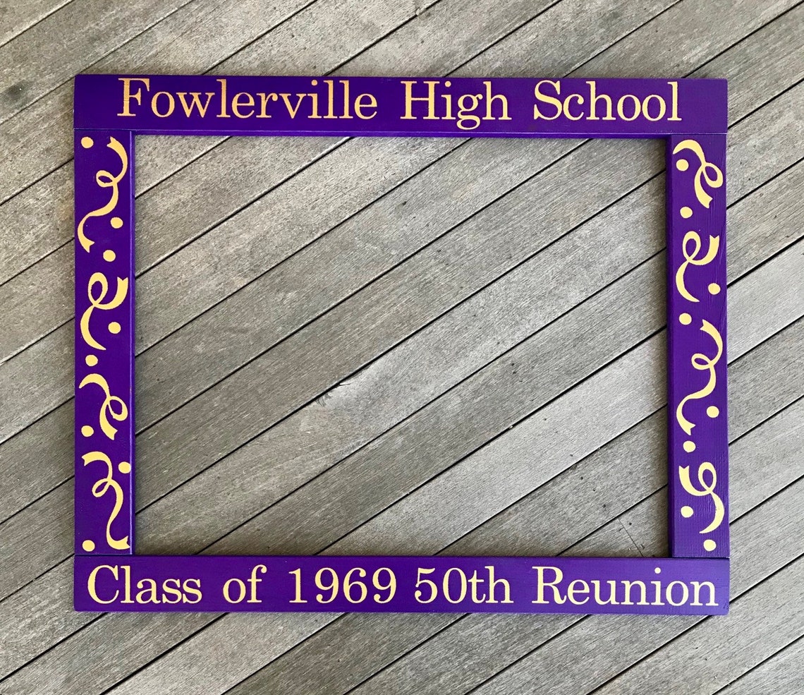 Reunion Photobooth Frame High School Class Reunion Photo | Etsy