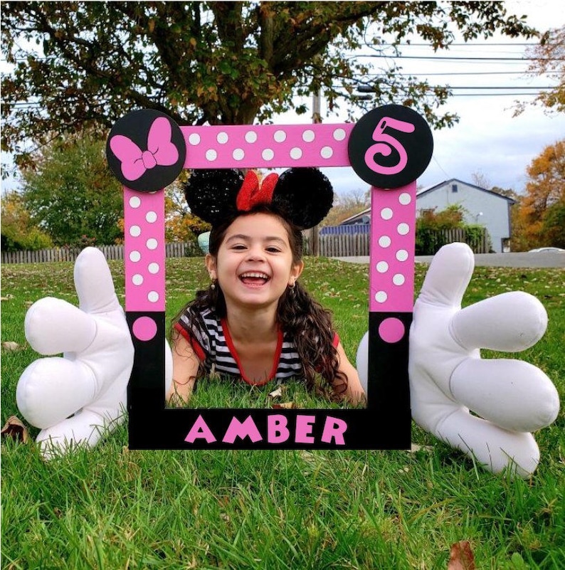 Kids Photo Booth Selfie Frame -mini Photobooth Frame Prop - Picture ...