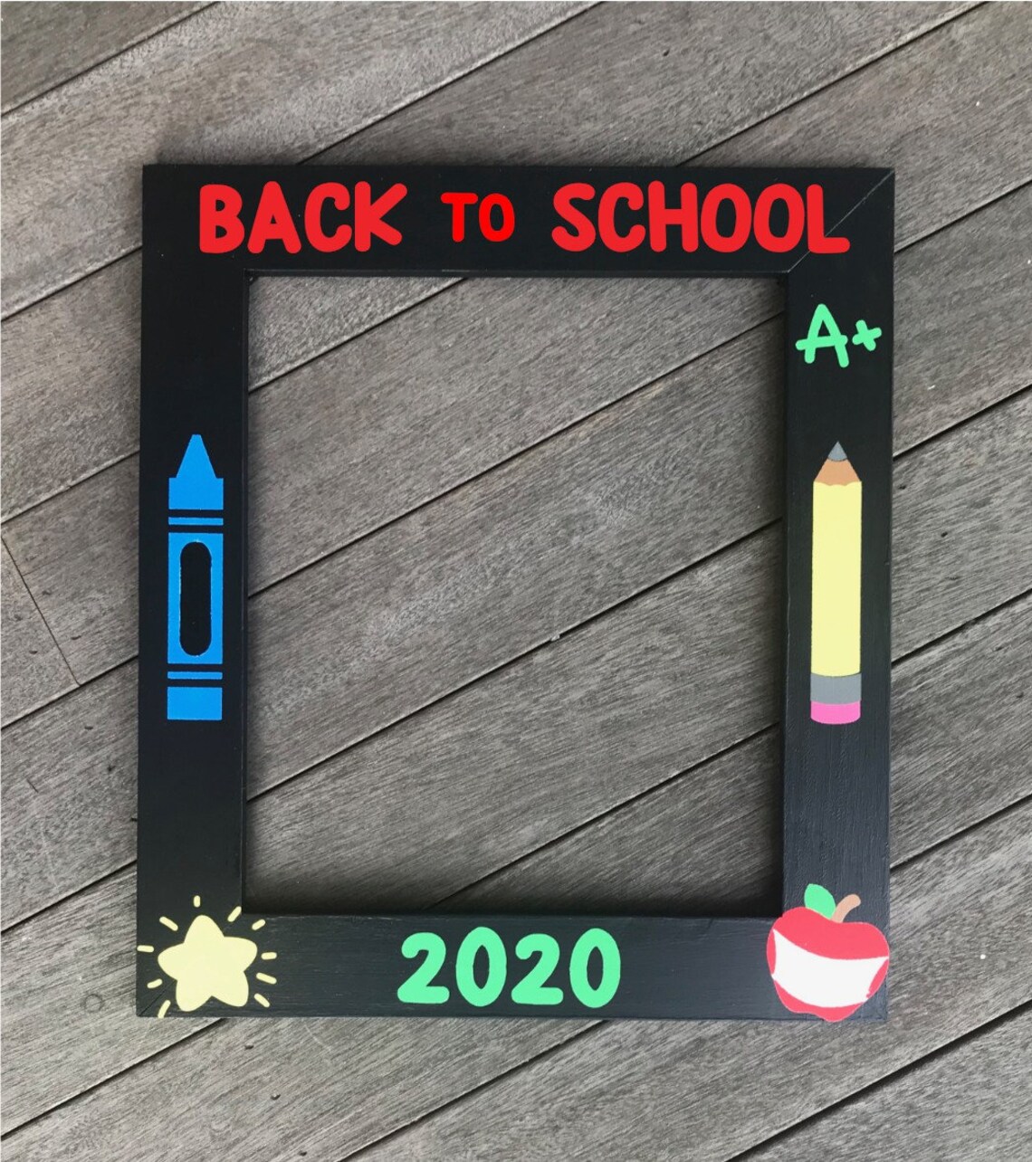 Kids Photo Booth Selfie Frame -mini Photobooth Frame Prop - Picture ...