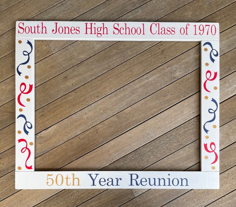 Reunion Photobooth Frame High School Class Reunion Photo | Etsy