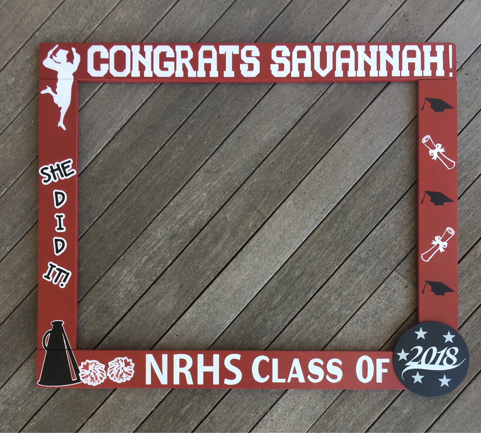 Photo Booth Frame Graduation Photo Booth Prop Photo Booth | Etsy