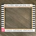 Stripes Birthday Photo Prop - Stars & Stripes Photo Booth Frame - 40th ...