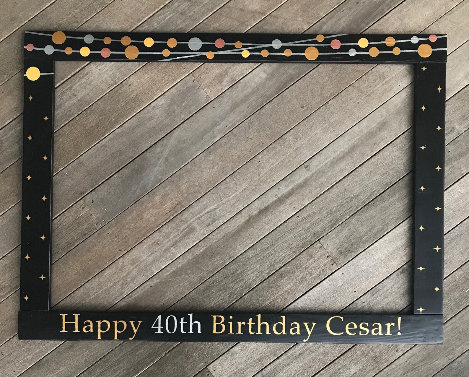 Xlarge Custom Photo Booth Frame Prop Birthday, Business Photobooth ...