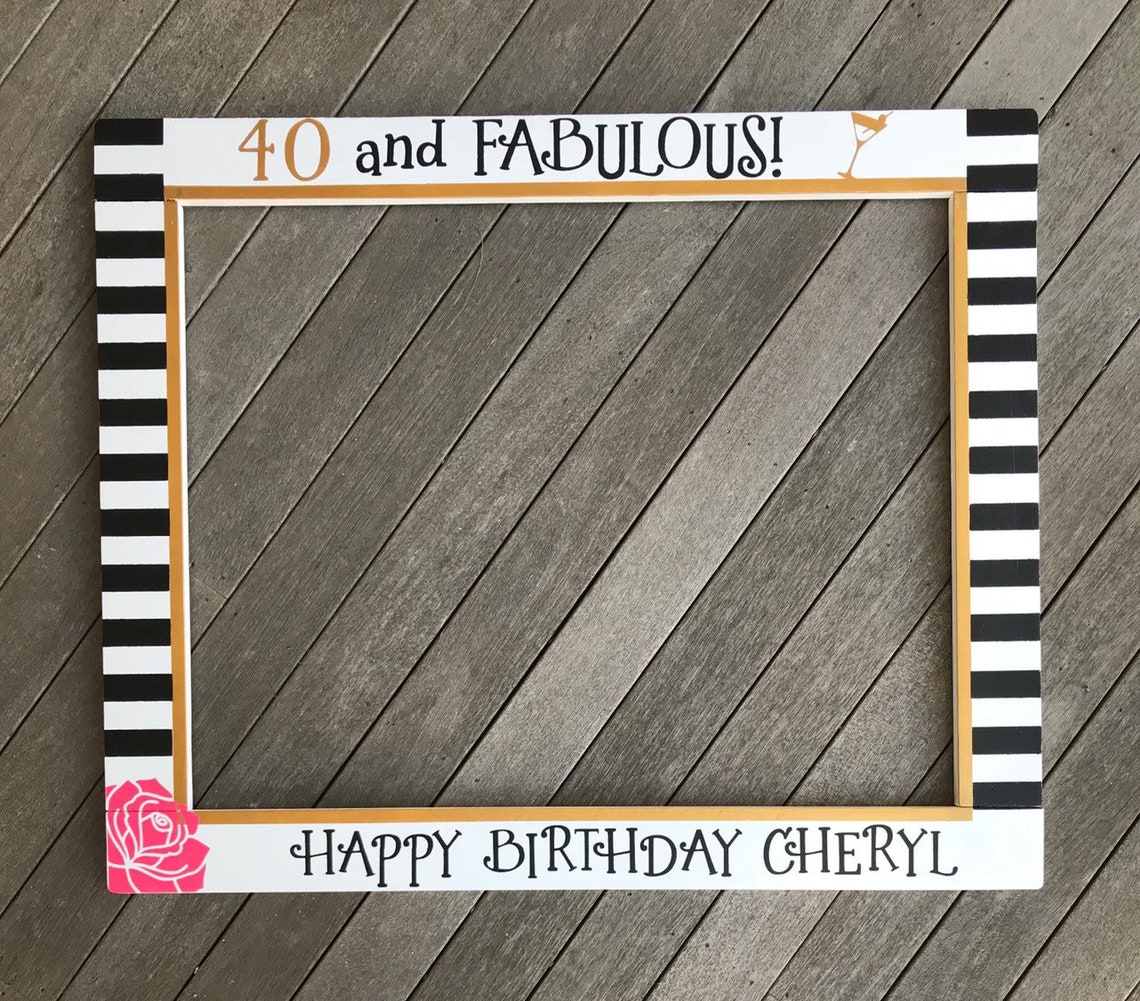 Stripes Birthday Photo Prop Stars & Stripes Photo Booth - Etsy