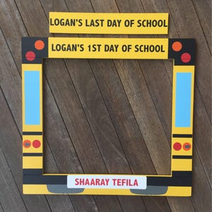 Photo Booth Frame/photobooth/1st Day of School/back to School/first Day ...