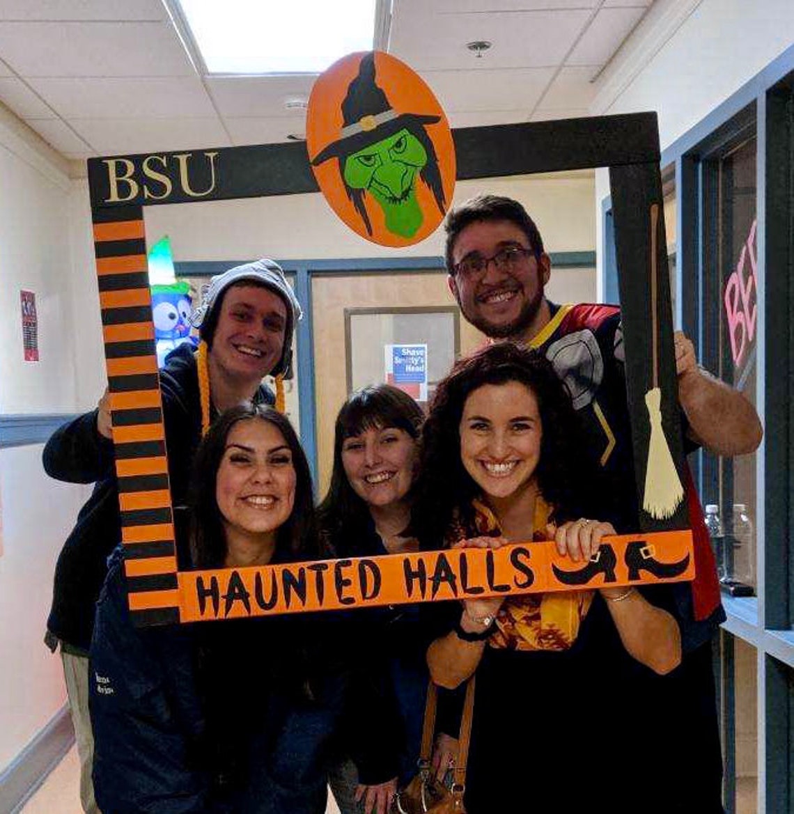 Halloween Photo Booth Frame Witch Photobooth Frame Prop | Etsy