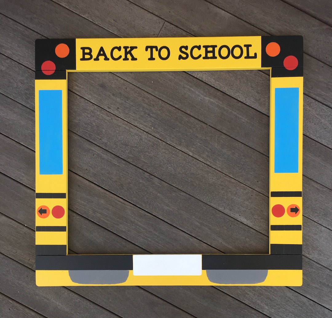 Photo Booth Frame/photobooth/1st Day of School/back to School/first Day ...