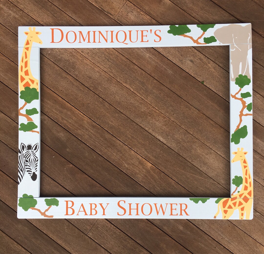Baby Shower Photo Booth Frame - Photobooth Frame - Baby Shower Photo ...