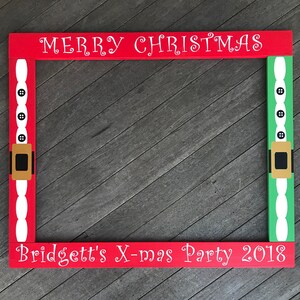 Elfed up Christmas Photobooth Frame Prop - Elf Santa Christmas ...