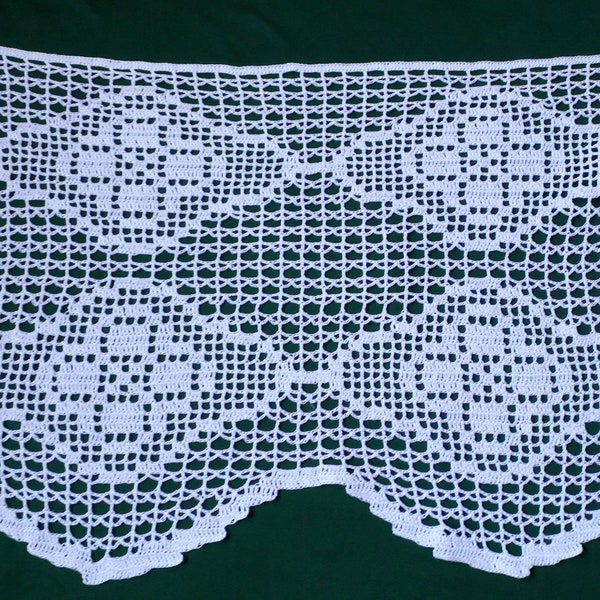 Crochet Window Valance Pattern - Etsy