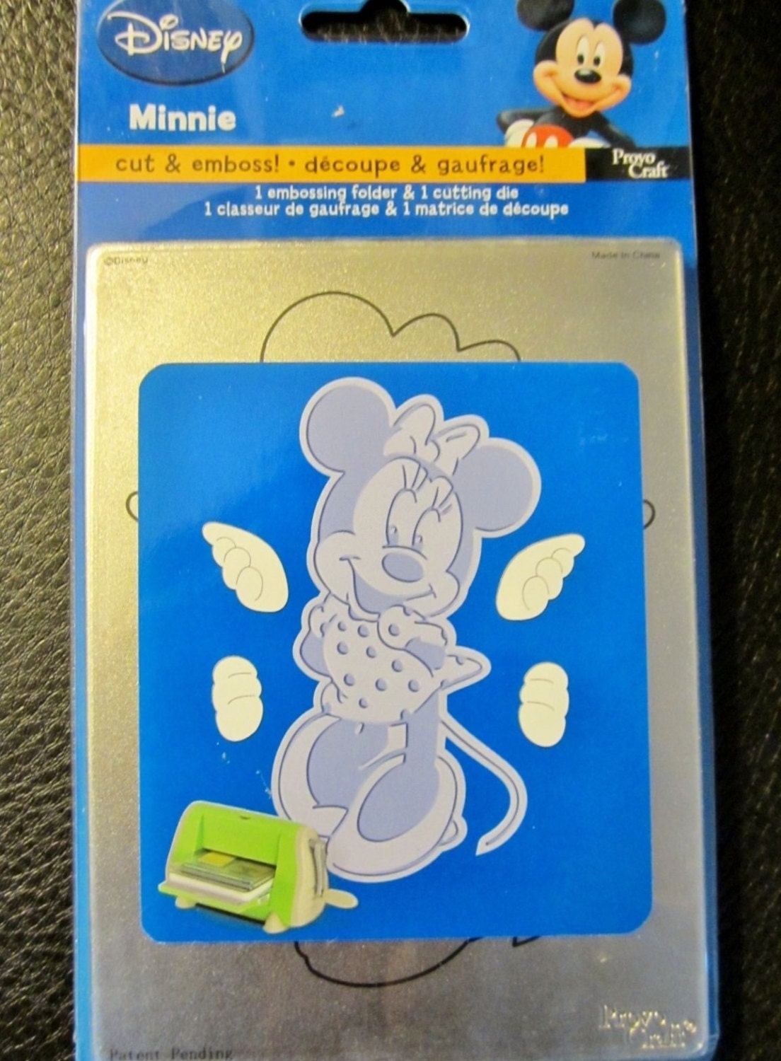 Minnie Mouse 37-1732 Cuttlebug Disney Cut & Emboss Die and Embossing ...