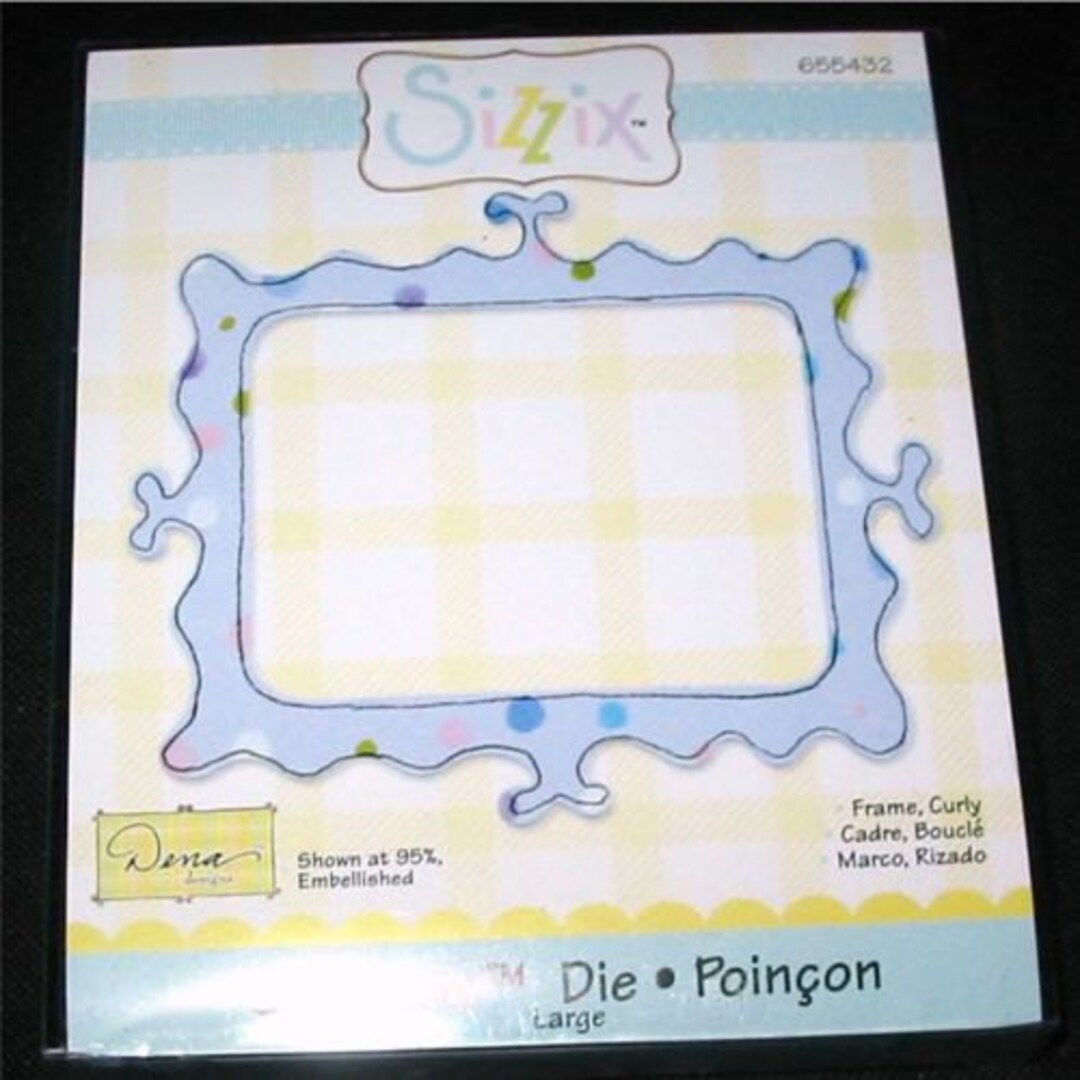 Curly Frame 655432 Sizzix Originals Die - Etsy