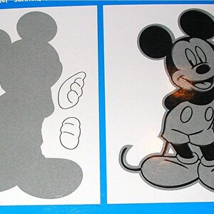 Mickey Mouse Cuttlebug Disney Cut & Emboss Die and Embossing Folder 37 ...