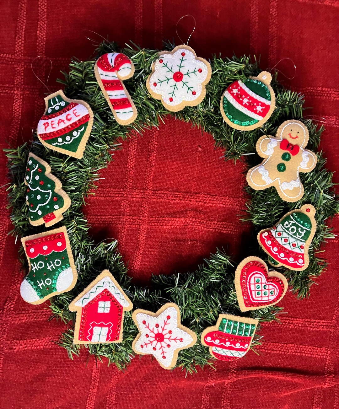 Gingerbread Christmas Ornaments - Etsy
