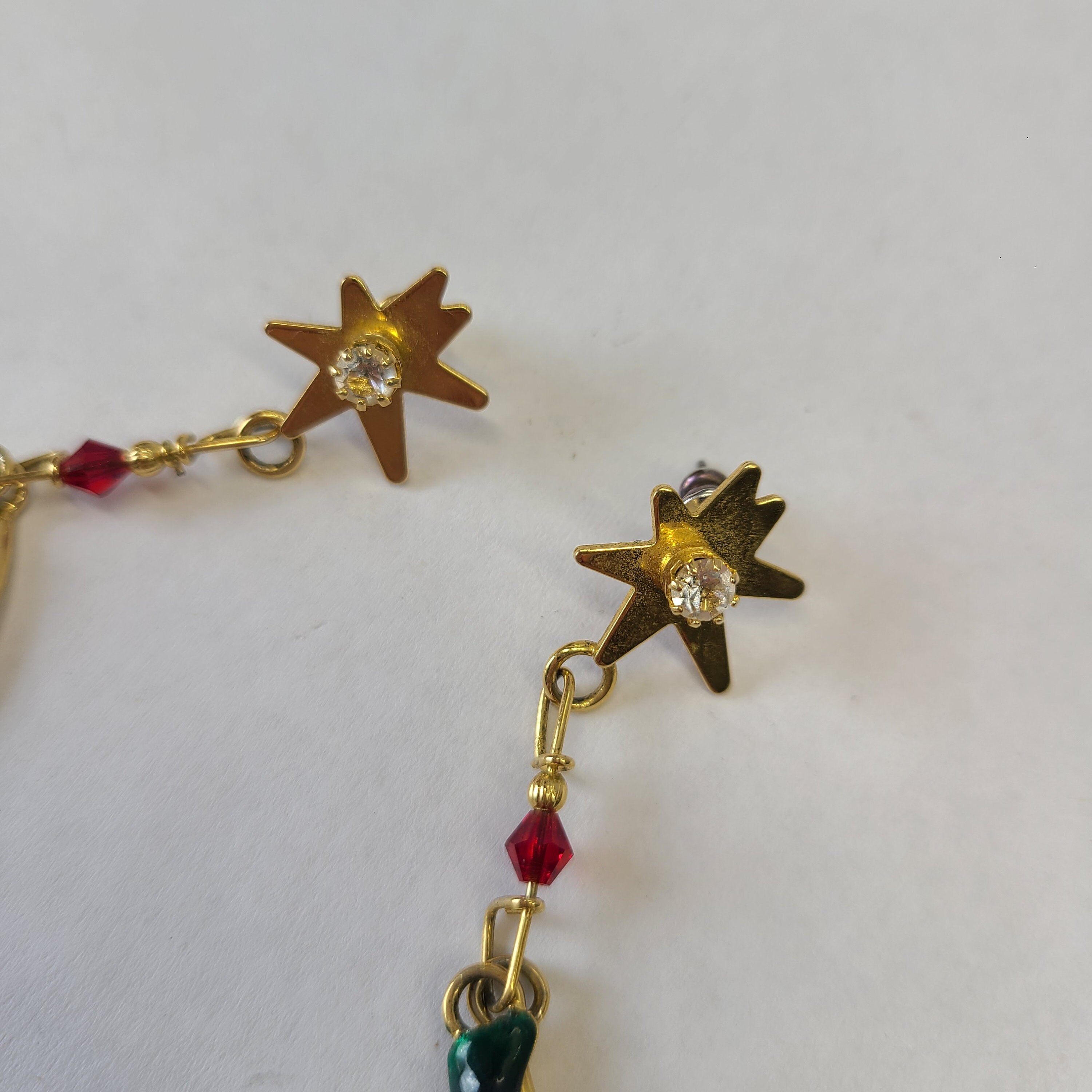 Vintage Lunch at the Ritz Serrano Salsa Snack Earrings Red Hot - Etsy