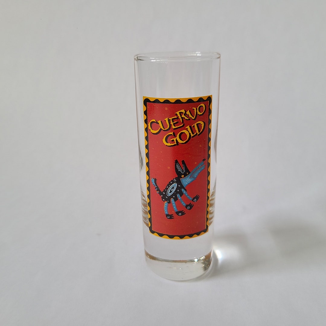 Jose Cuervo Gold Tequila Tall Shooter Shot Glass 4-1/8 Tall - Etsy