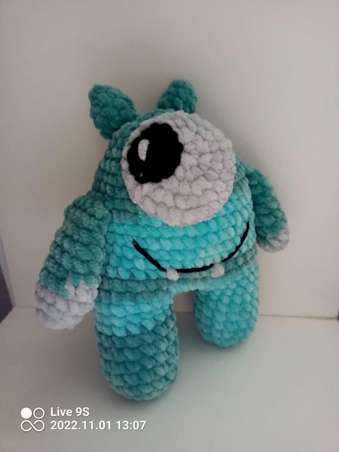 Yarn Monsters Inc, Stuffed Plush Bear, Woodlend Animals, Nursery Decor ...