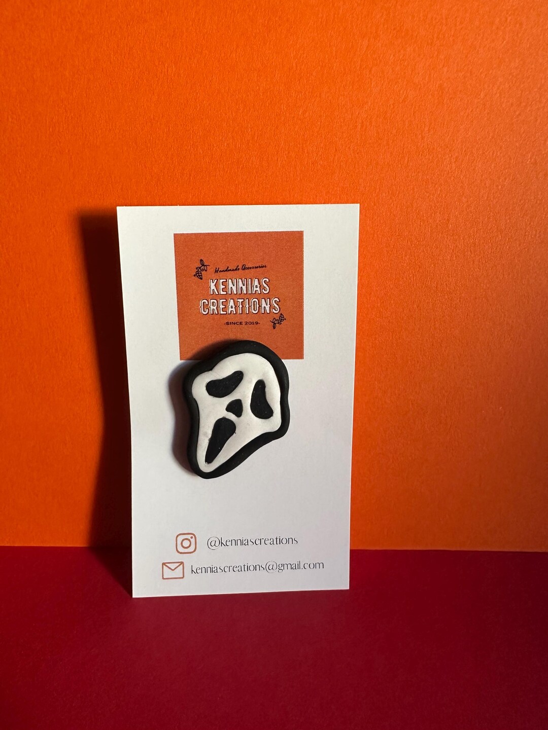 Ghostface Pin - Etsy