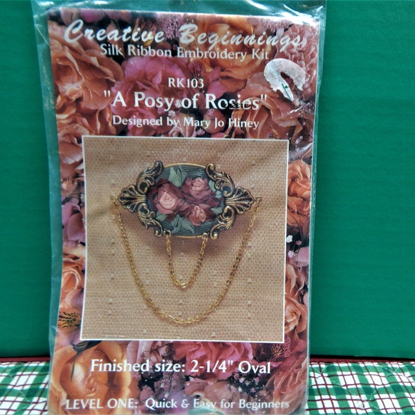 Silk Ribbon Embroidery Kits - Etsy