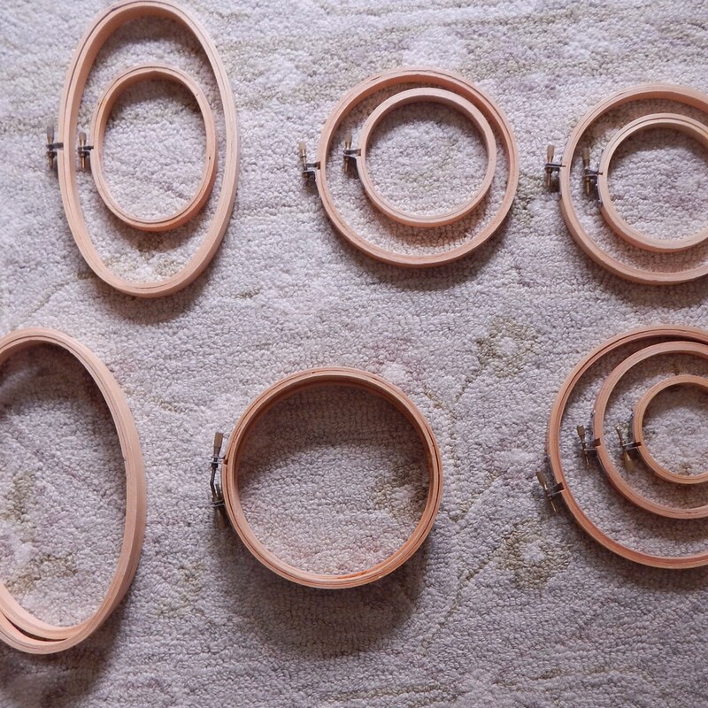 Wood Embroidery Hoop - Etsy