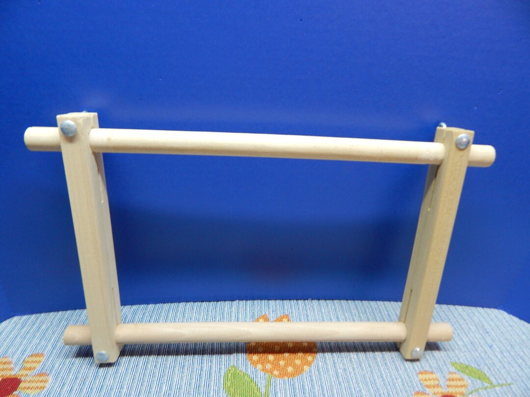 Stretcher 6" X 12 "approx. Frame Needlework Adjustable Scroll Heavy ...