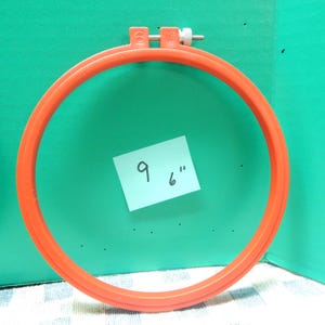 Wood Embroidery Hoops Round 4" and 7" and 2 - 9" X 5" Oval Not Pictured ...
