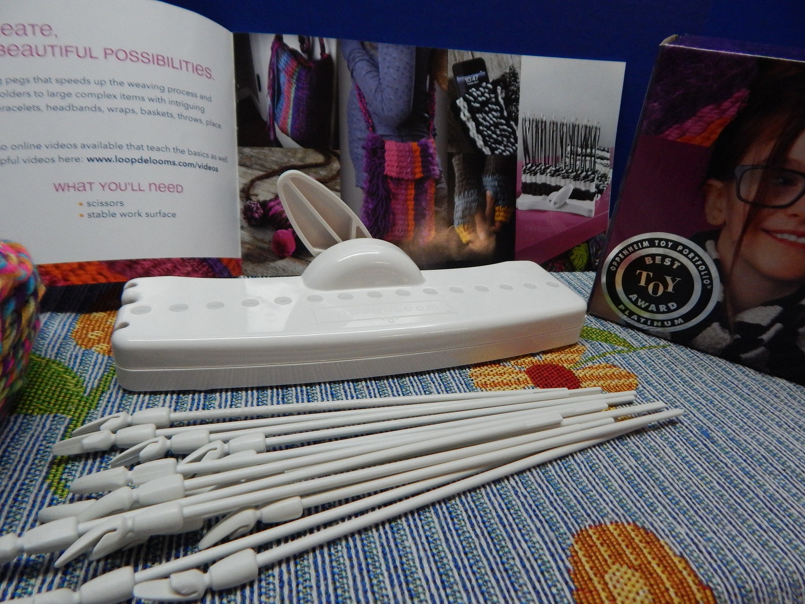 Loop De Loom Weaving Kit Spinning Loom Makes Weaving Simple - Etsy