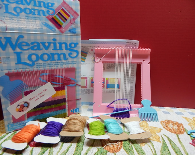 Weaving Loom Plastic Lap Loom Beginners Weaving Shuttle Weaving Comb ...