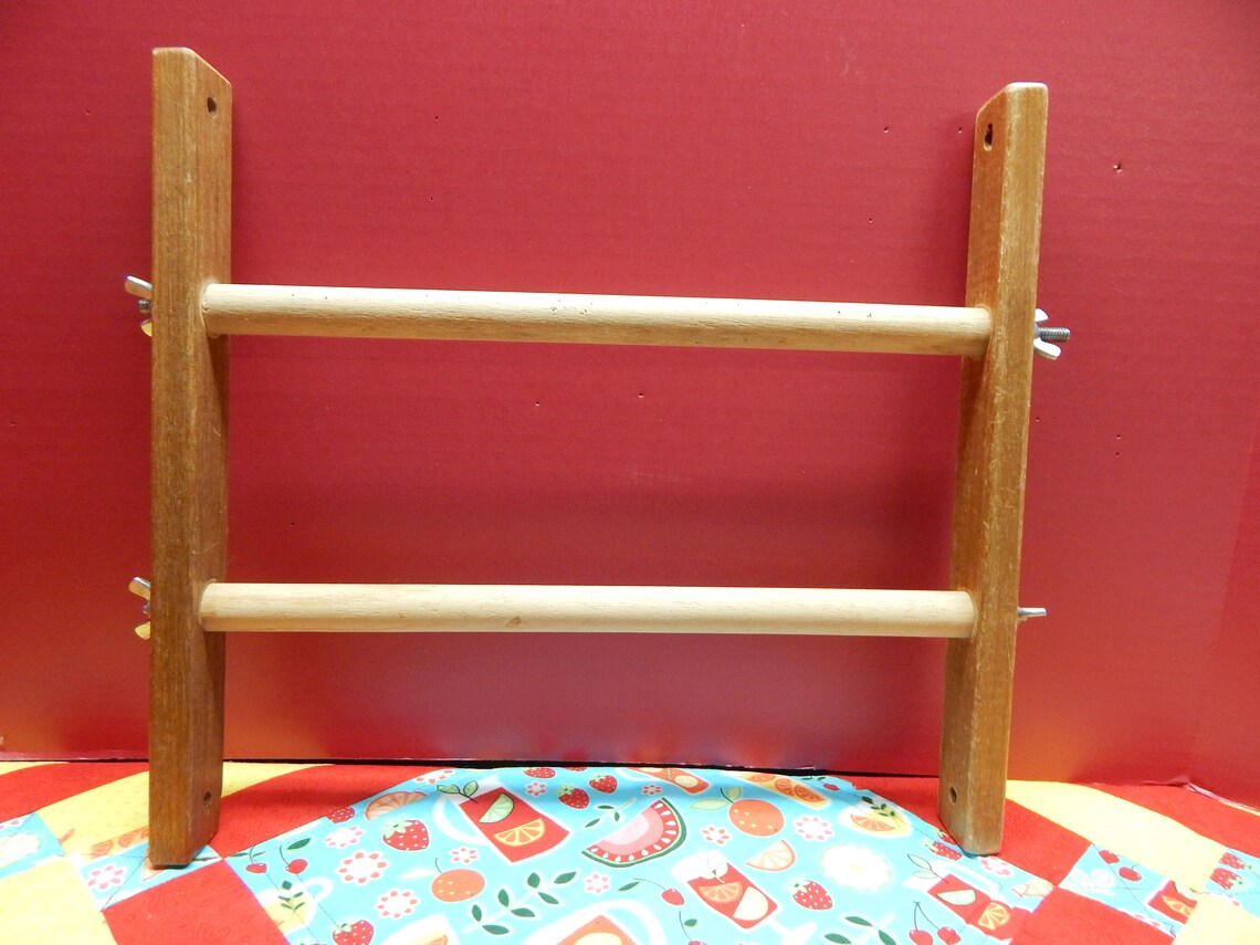 Needlework Scroll Frame 17 x 10 8 7 Wood Dowels with | Etsy