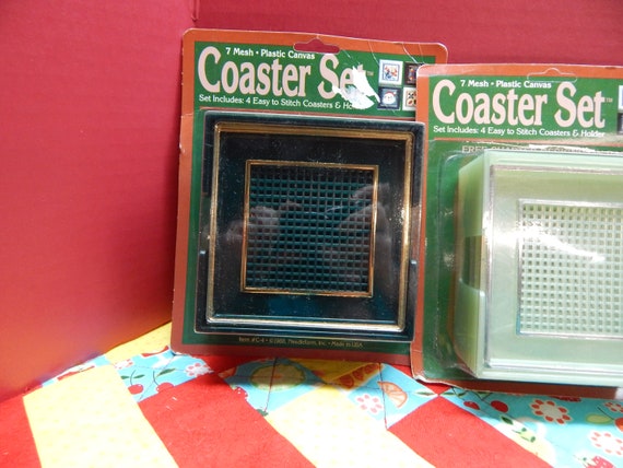 Drink & Barware Home & Living Brand New Vintage 7 Mesh Plastic Coaster ...
