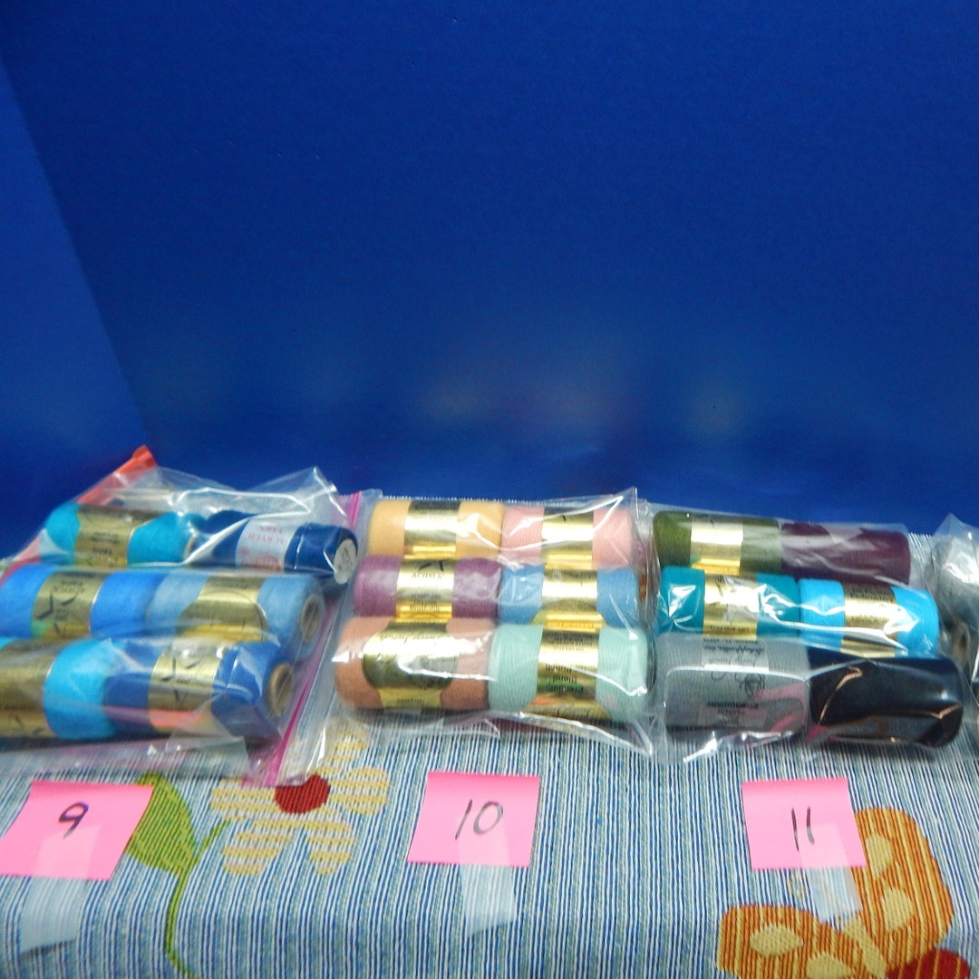 PRETTY PUNCH Loop Punch Embroidery Spool Yarn Sold Individually Vintage ...