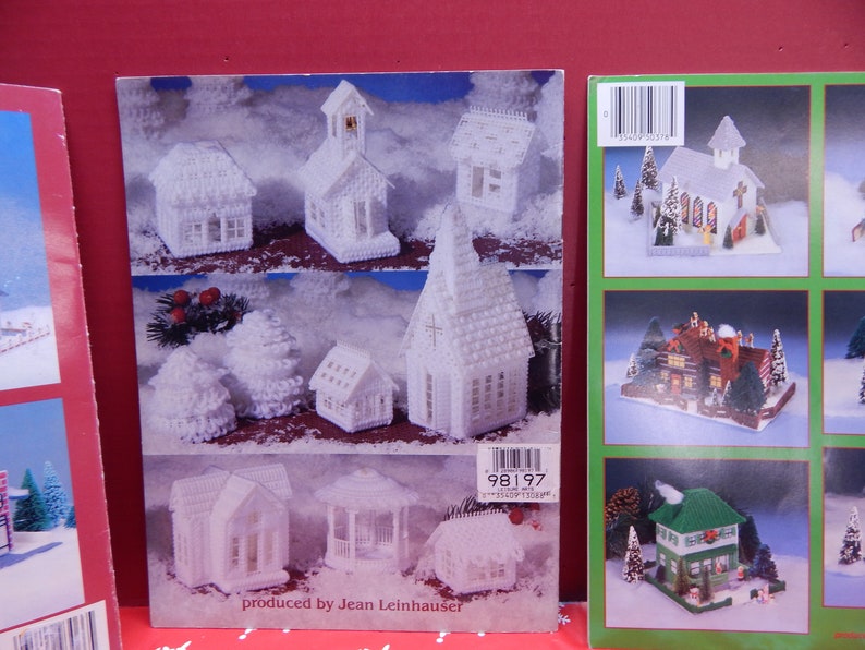 Village Plastic Canvas Village Building Leaflets Original - Etsy