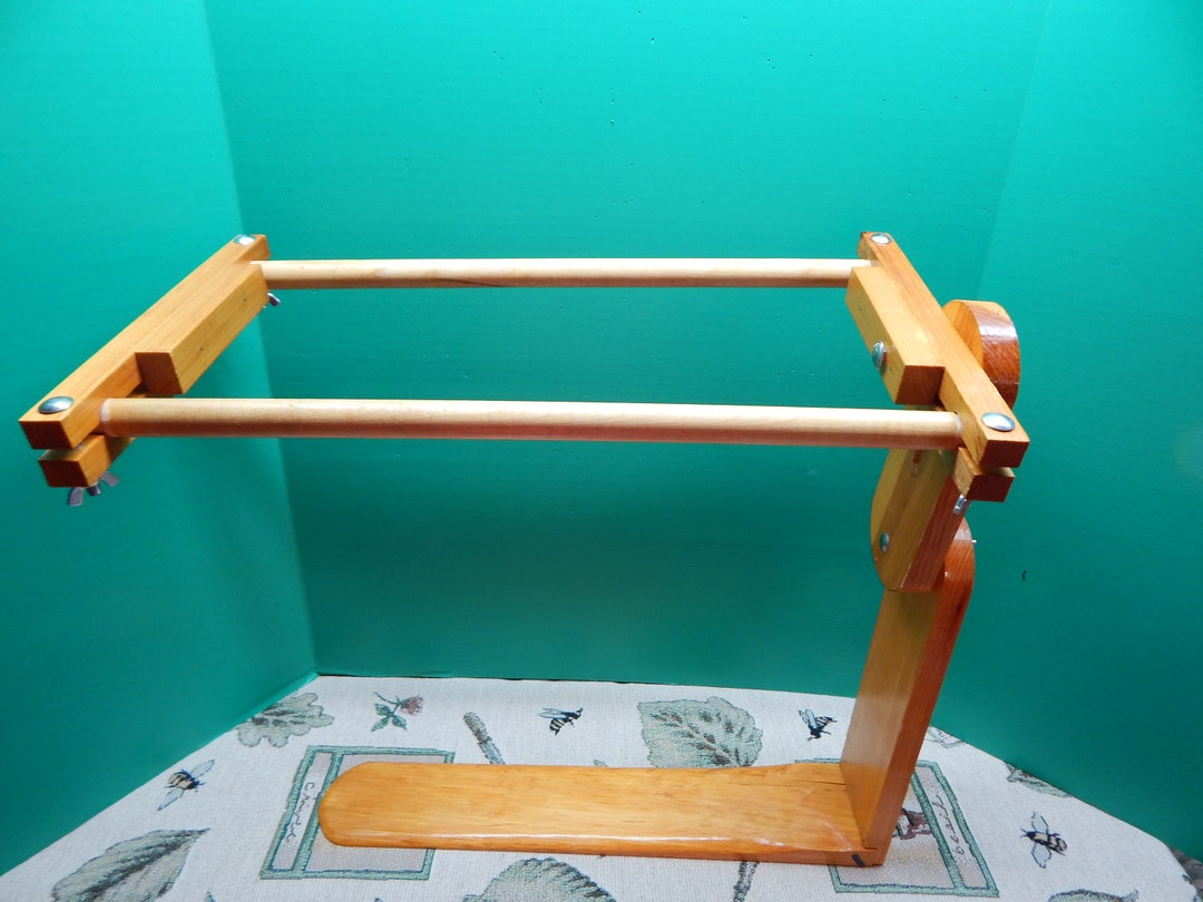 Sit on or Table Top Scroll Frame or Hoop for Embroidery Stand ...