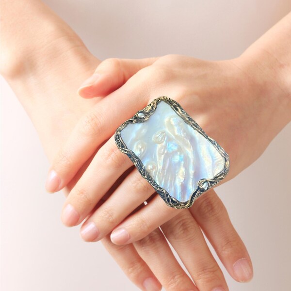 Oversized Ring - Etsy