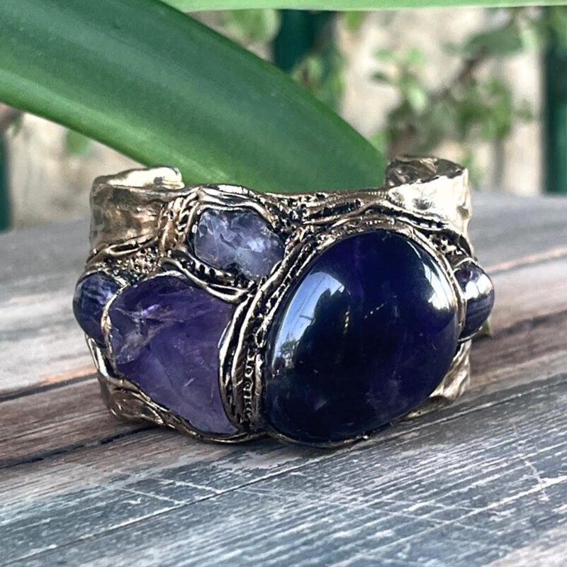 Large Stone Bracelet - Etsy