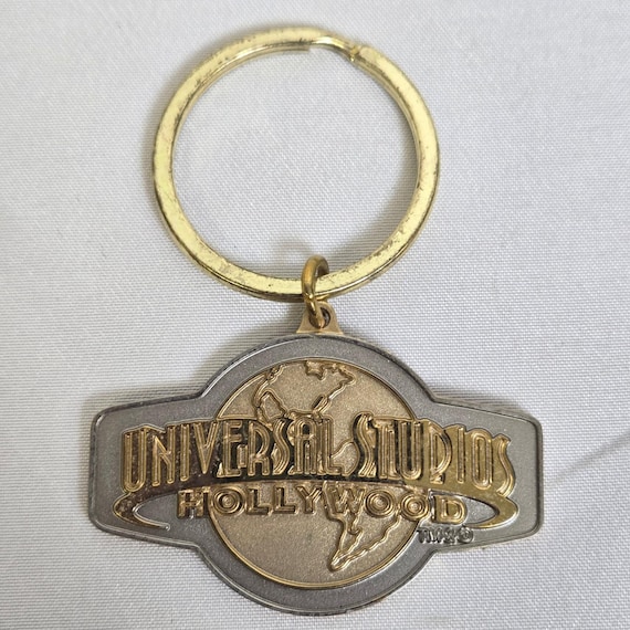 Vintage 2001 Universal Studios Hollywood Globe Keycha… - Gem