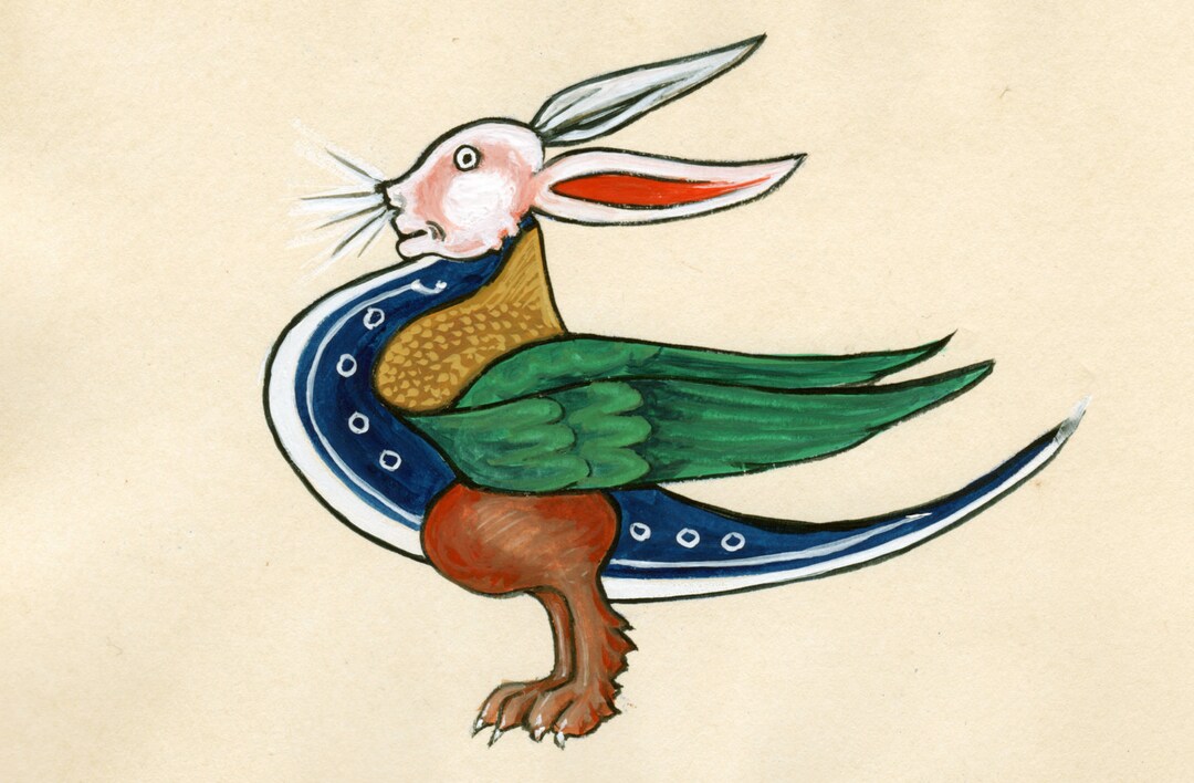 Beastly Bird Bunny - Etsy
