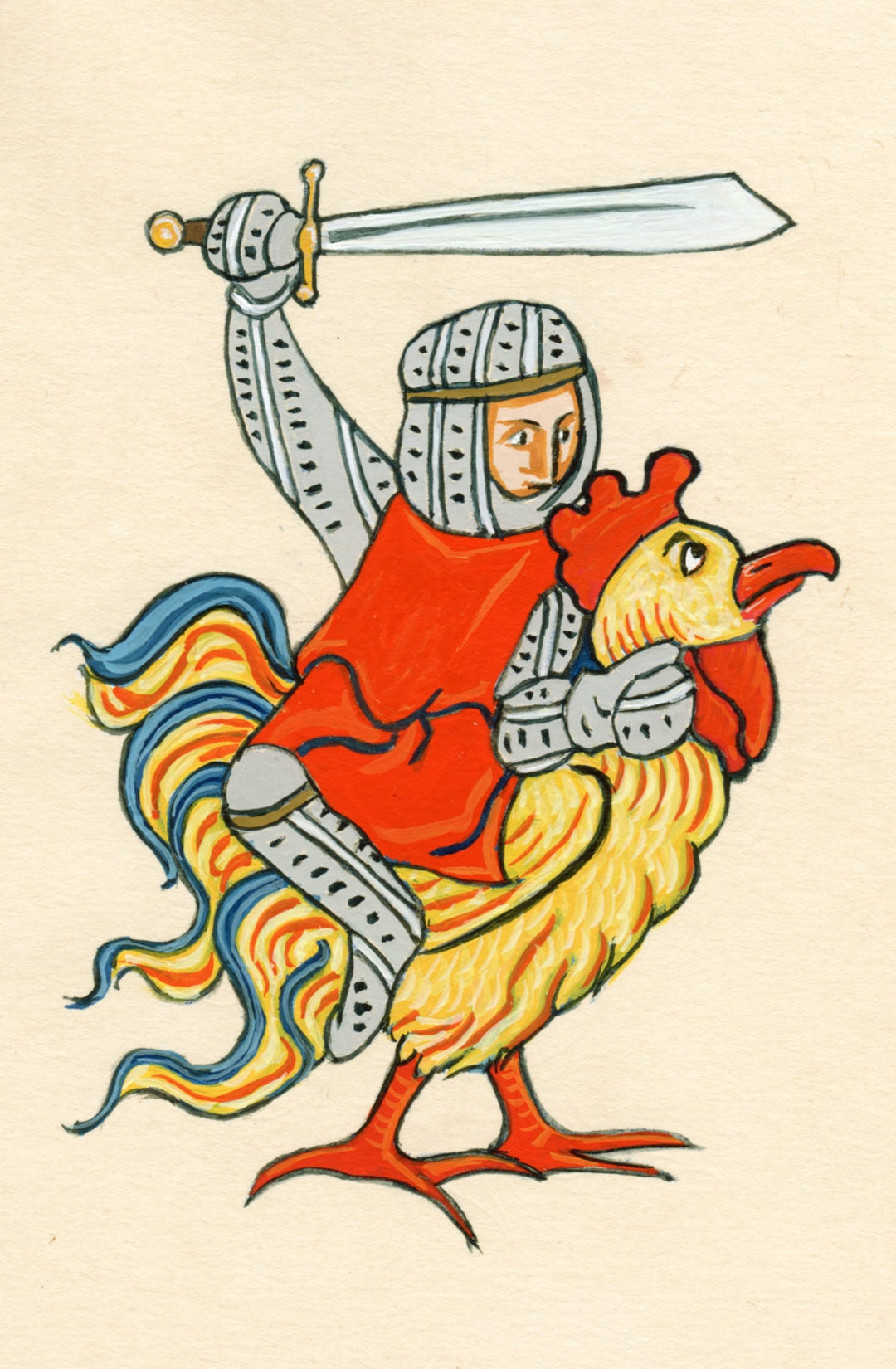 Knight of the Chicken - Etsy