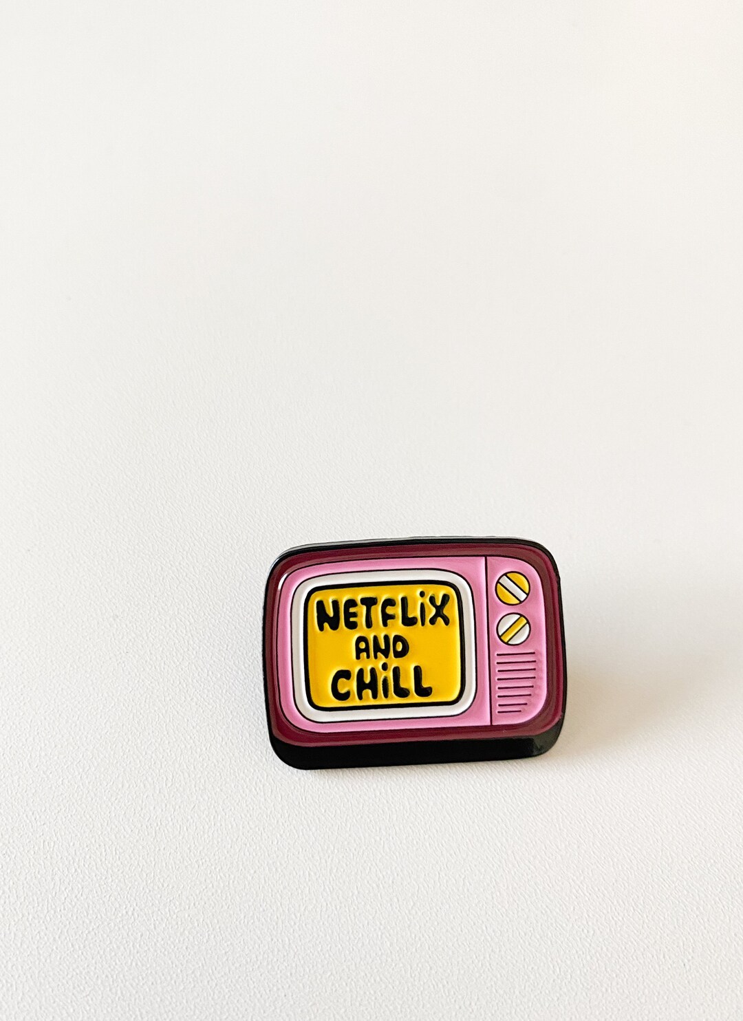 Netflix & Chill Pin - Etsy