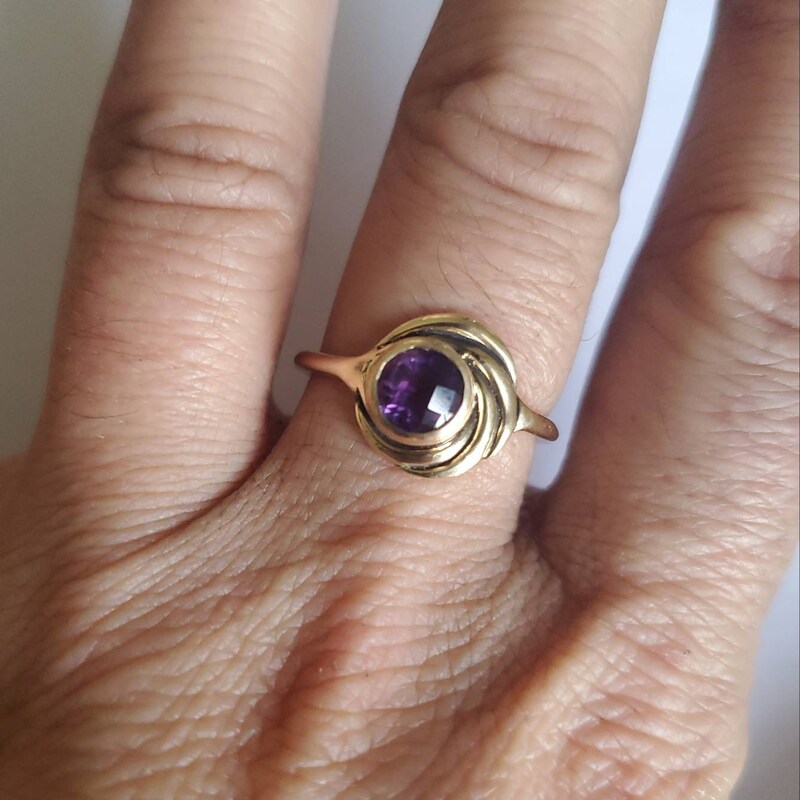 Modern Gold Ring - Etsy