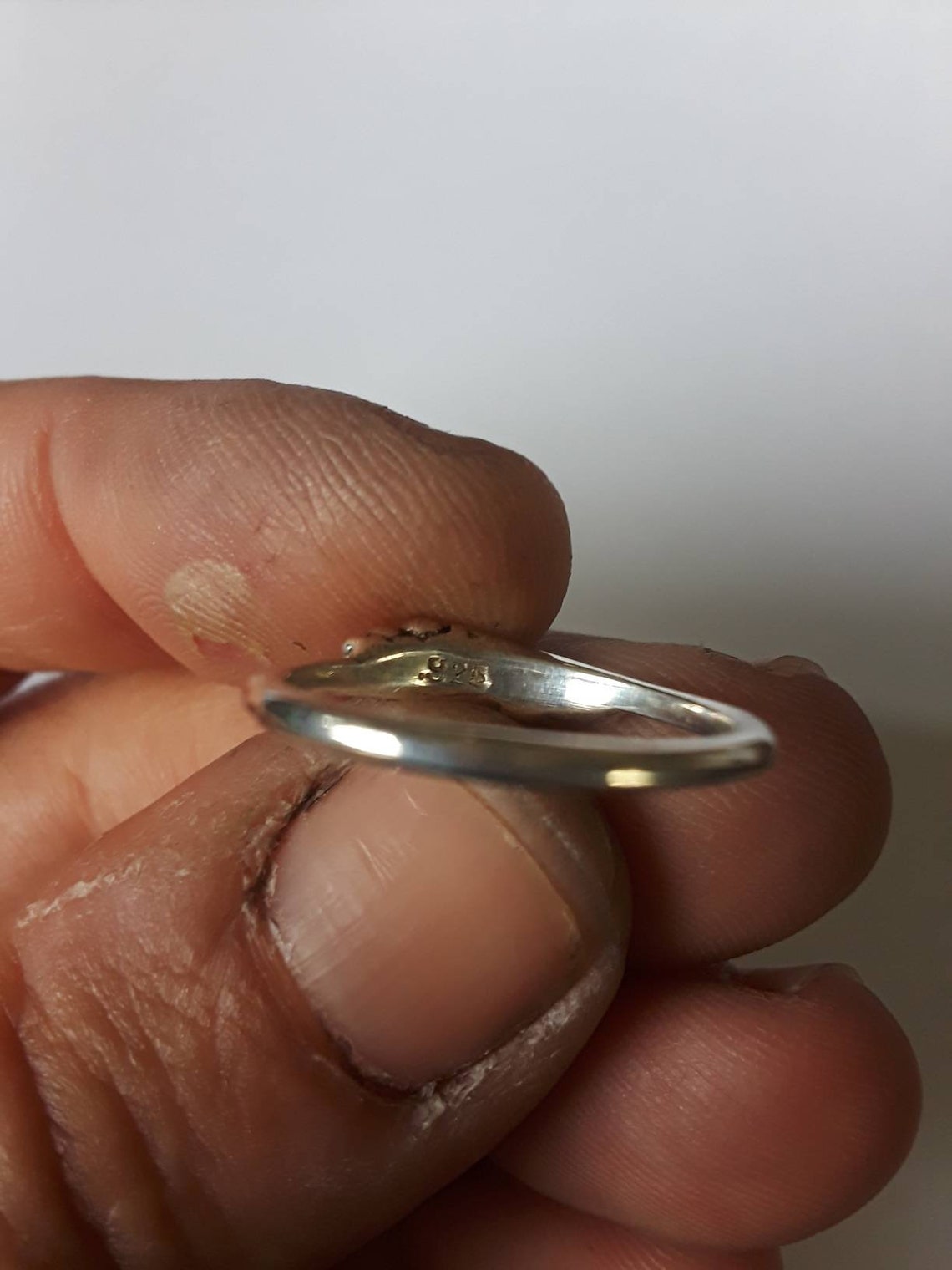 Minimalist Sterling Silver Ring - Etsy