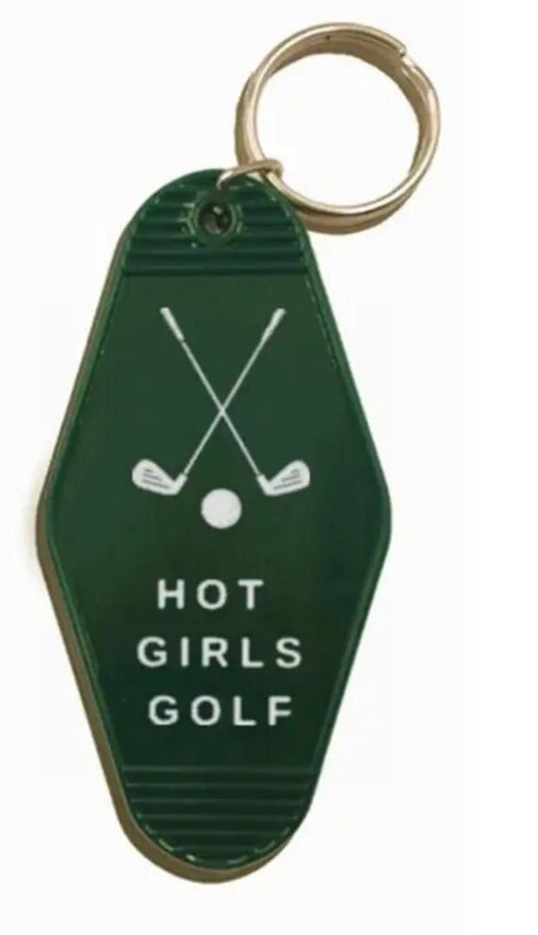 Green Hot Girls Golf Keychain - Etsy