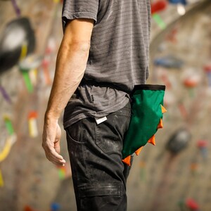 Crimp Chimps Original Friendly Dinosaur Tail Chalk Bag - Etsy