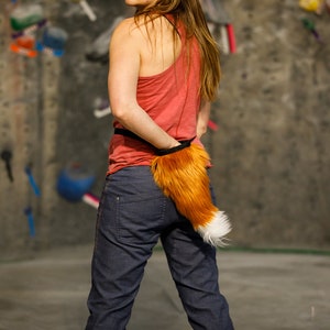 Crimp Chimps Original Fox Tail Chalk Bag - Etsy