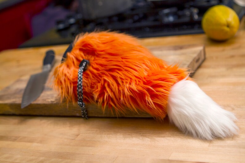 Crimp Chimps Original Fox Tail Chalk Bag - Etsy