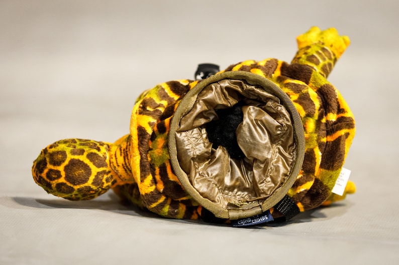 Crimp Chimps Box Turtle Stuffed Animal Chalk Bag - Etsy