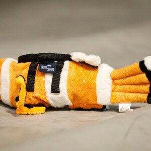 Crimp Chimps Clownfish Stuffed Animal Chalk Bag - Etsy