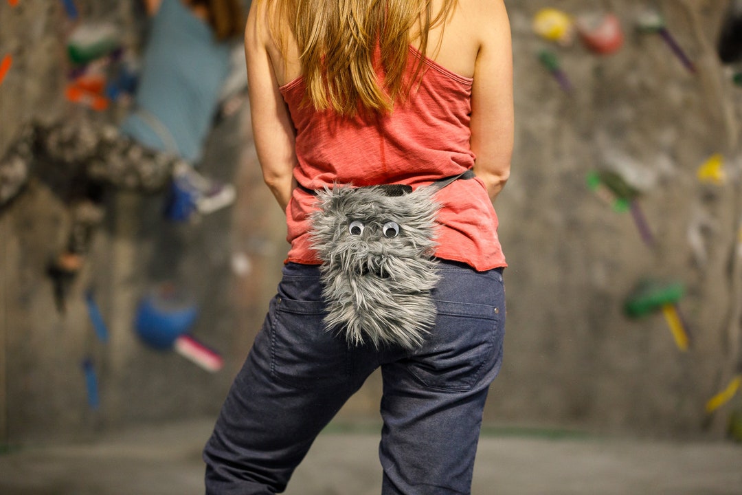 Crimp Chimps Original Moustachio Chalk Bag - Etsy